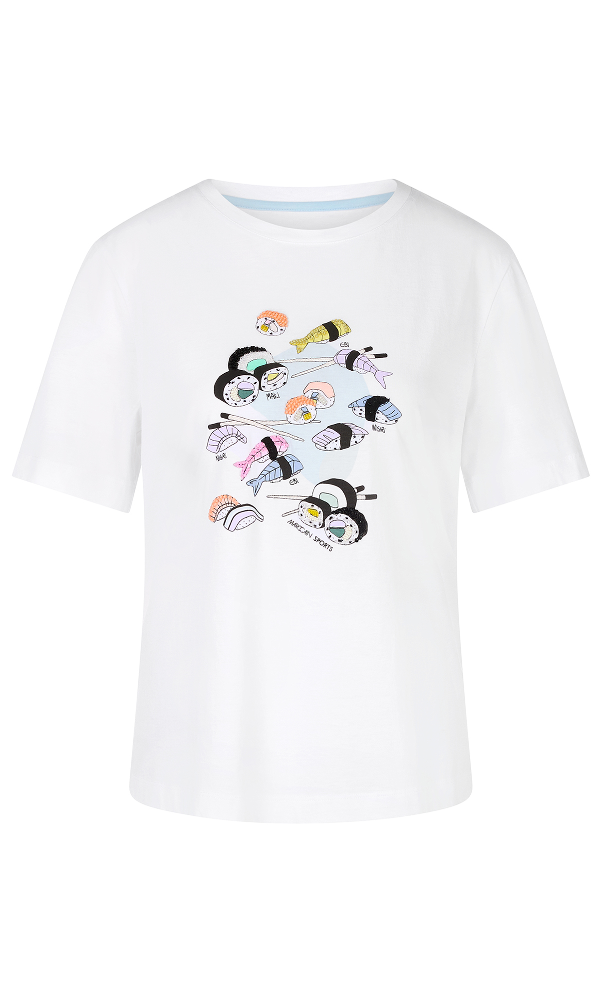 Футболка с принтом Marc Cain на официальном сайте Марк Кейн | MCBuy.ru