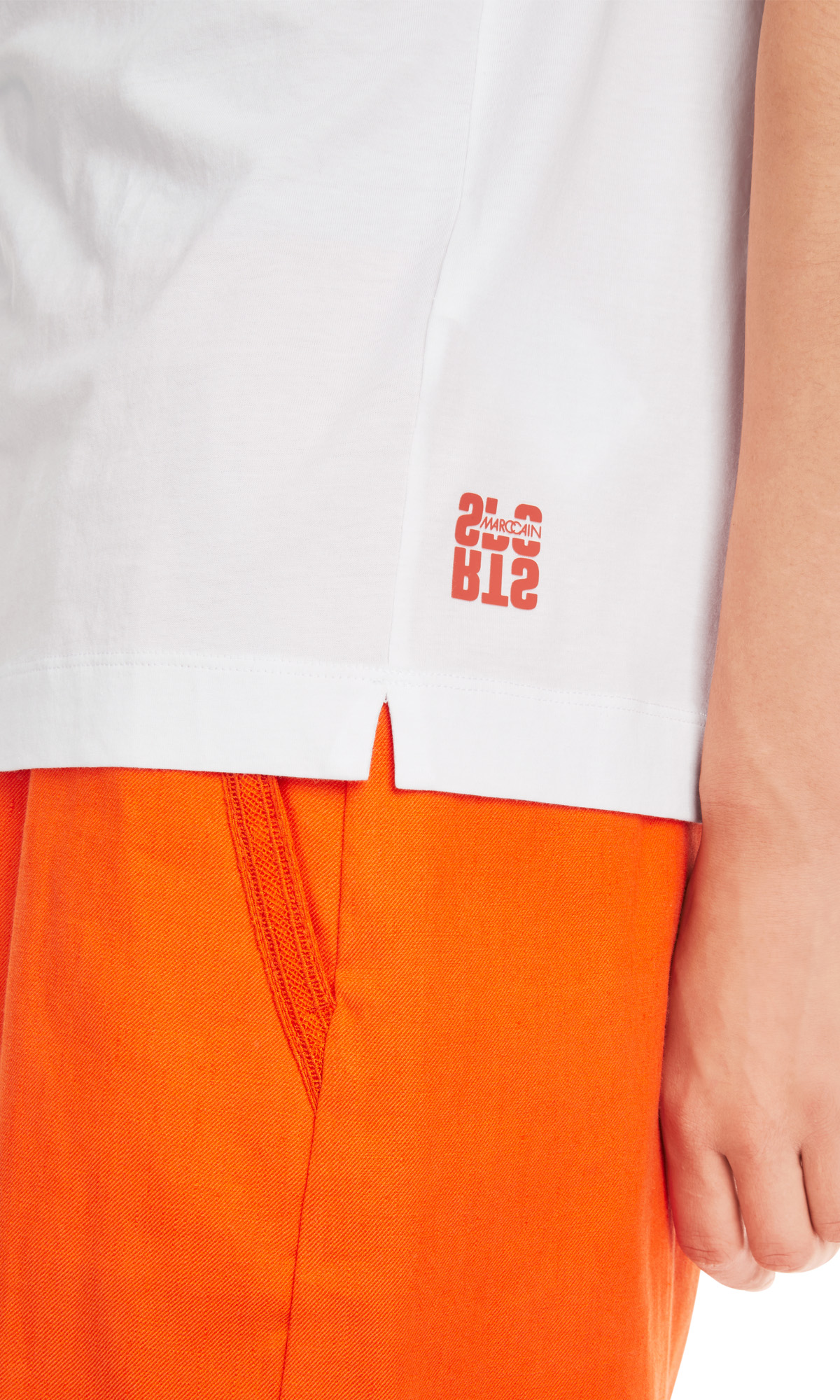 Футболка с принтом Marc Cain на официальном сайте Марк Кейн | MCBuy.ru