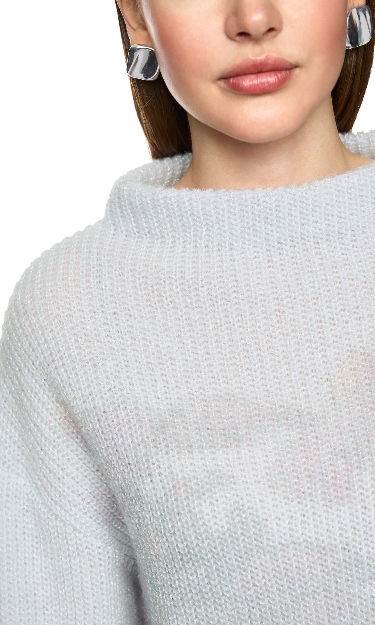 Пуловер с принтом Marc Cain на официальном сайте Марк Кейн | MCBuy.ru