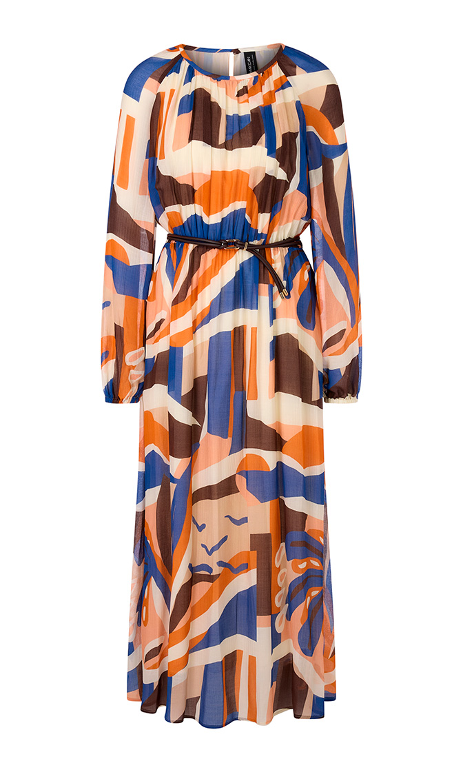 Платье с принтом Marc Cain на официальном сайте Марк Кейн | MCBuy.ru